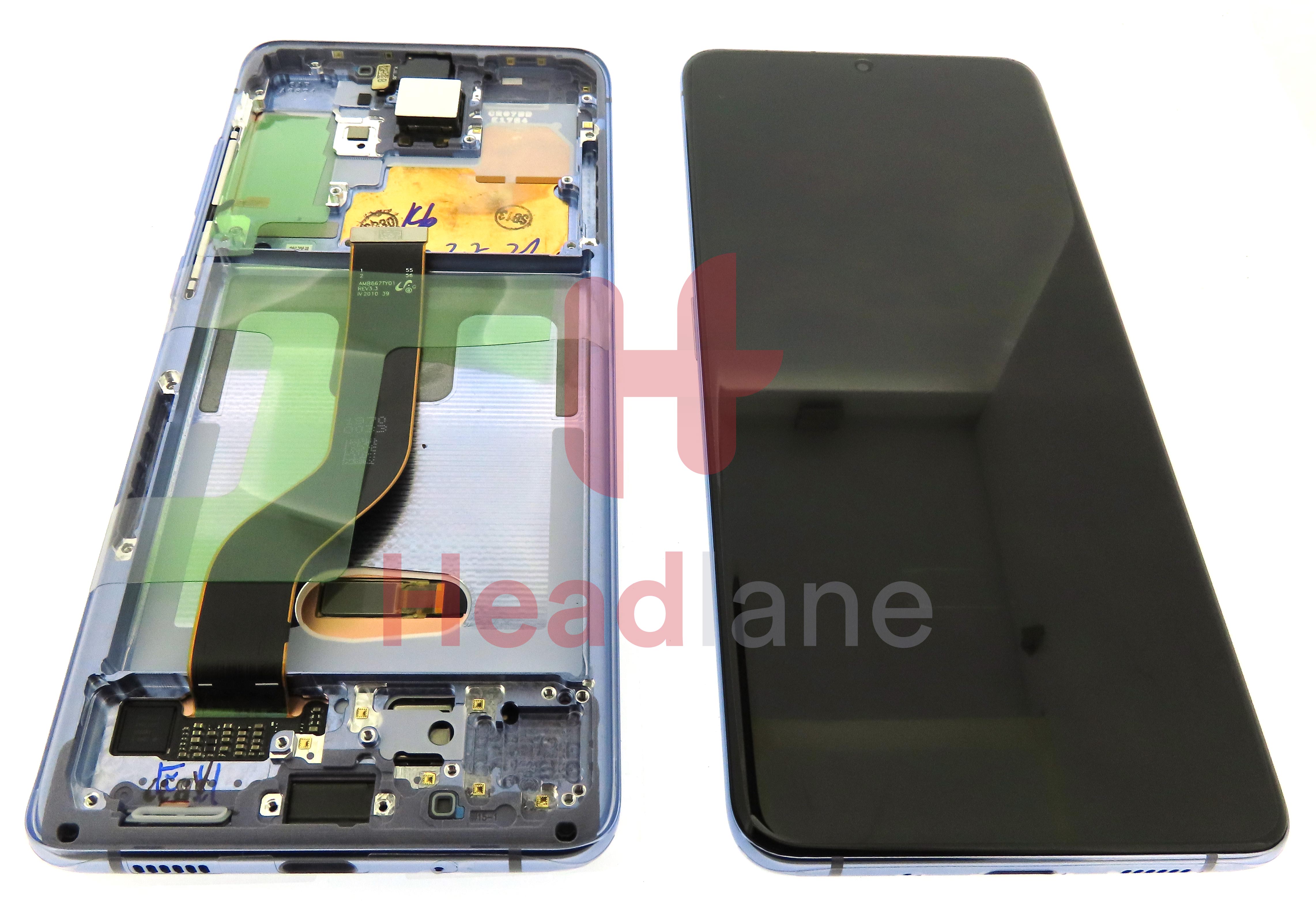 Samsung SM-G986 Galaxy S20+ / S20 Plus LCD Display / Screen + Touch - Purple (BTS Edition ...